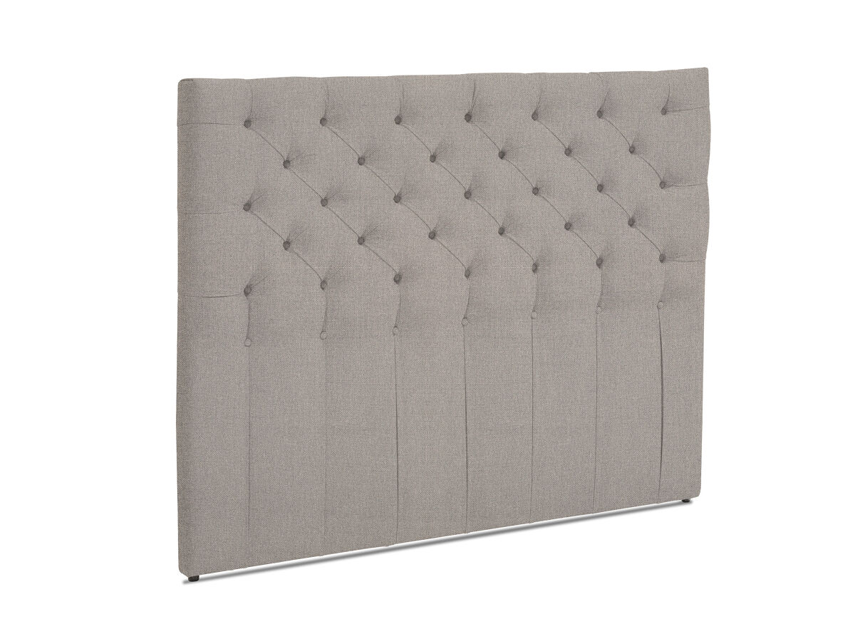 Cabeceira 100X120cm tecido rustic bege VITORIA MOLAFLEX - Conforama