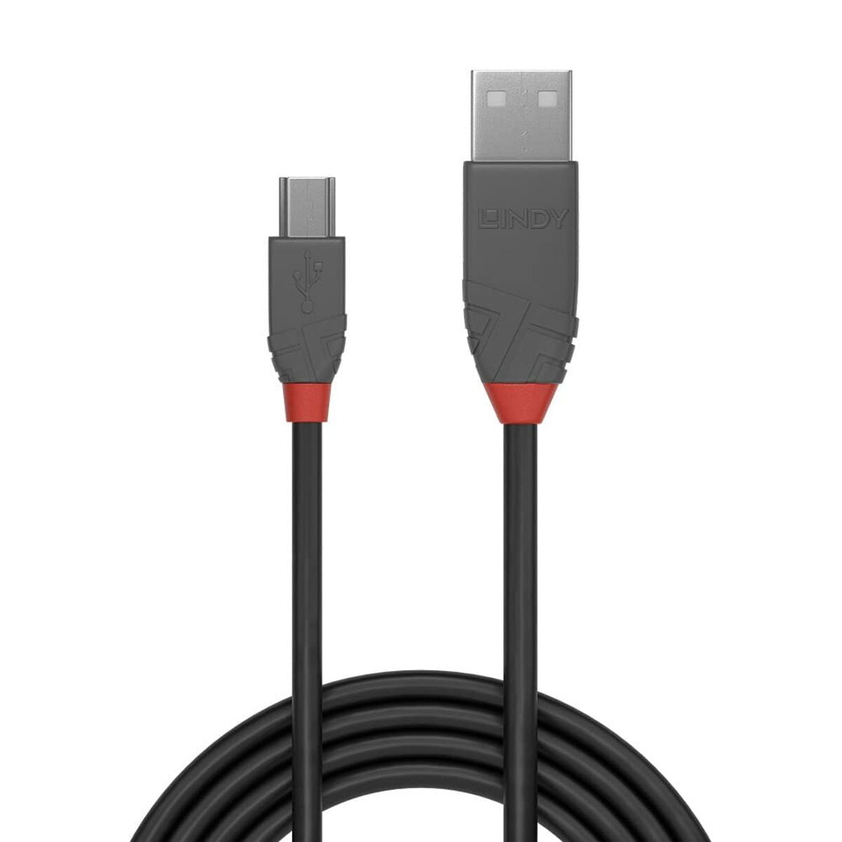Cabo Micro USB LINDY 36725 5 m Preto - Conforama