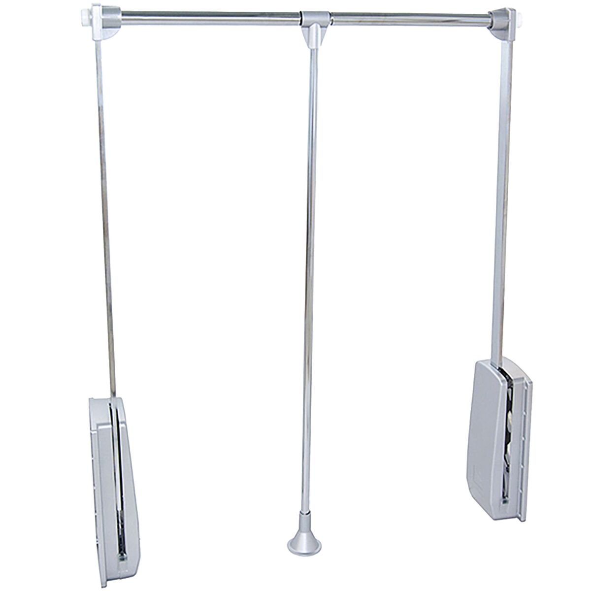 Cabide dobrável para guarda-roupa Hang em cromo com extensão de 83 a ...